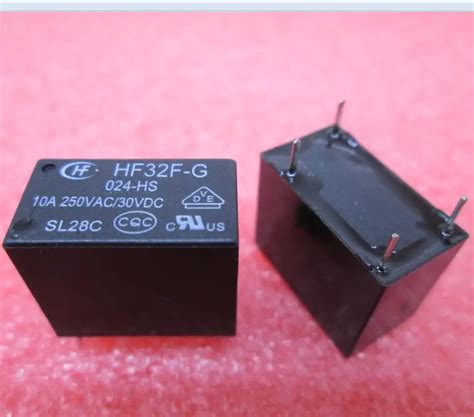 HOT NEW relay HF32F G 024 HS HF32F G 024 HS JZC 32F G 024 HS 24VDC ...