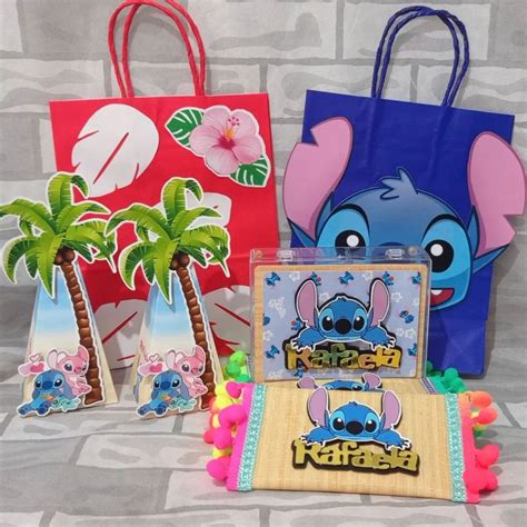 Arquivo De Corte Topo De Bolo Lilo Stitch No Elo7 Hmh