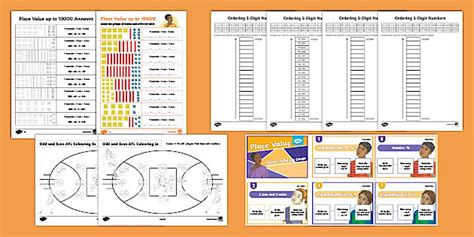 Digital Classroom Year 4 Place Value Pack