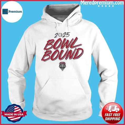 Official Bowl Season 2025 New Mexico Lobos Football Bound Shirt Hoodie