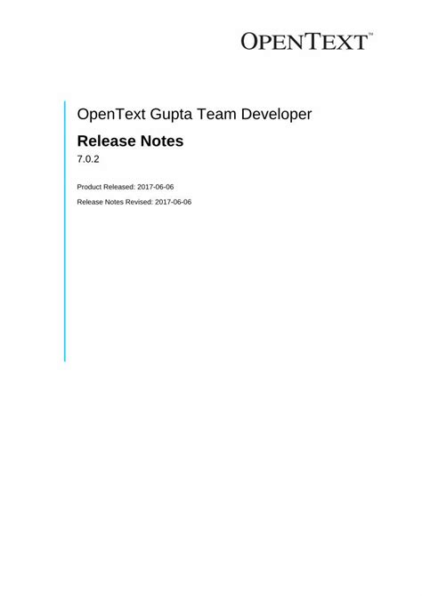 Pdf Opentext Gupta Team Developer Md · Pdf Fileopentext Gupta Team