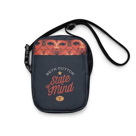 Yellowstone Beth Dutton State Of Mind Crossbody Bag Paramount Shop