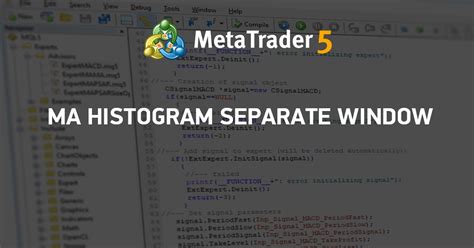 Free Download Of The Ma Histogram Separate Window Indicator By Stiopa For Metatrader 4 In