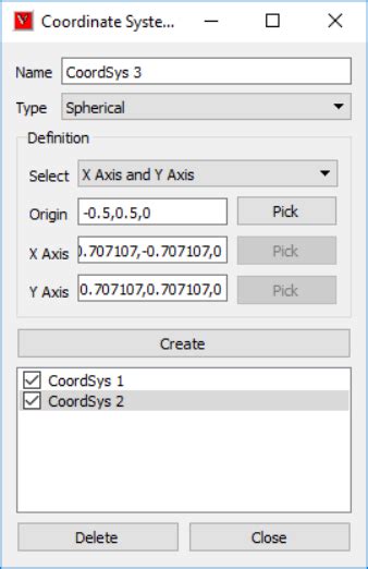 User Coordinate Systems — Vcollab Document Documentation
