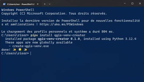 creating a python virtual environment for pyqgis development with vs