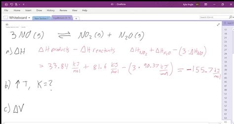 solved consider the following equilibrium between oxides of nitrogen 3