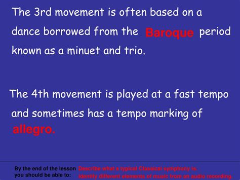 Ppt The Classical Symphony Powerpoint Presentation Free Download