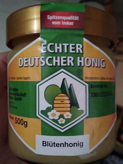 Deutscher Honig Blütenhonig Eden Imkerhonig 500g