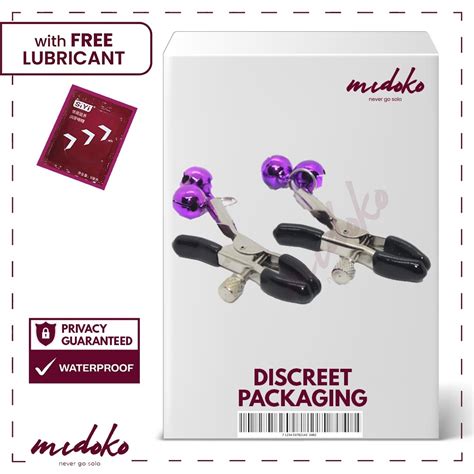 ☢۩ Midoko Nipple Clamp With Purple Bells Sex Toy For Women Lazada Ph