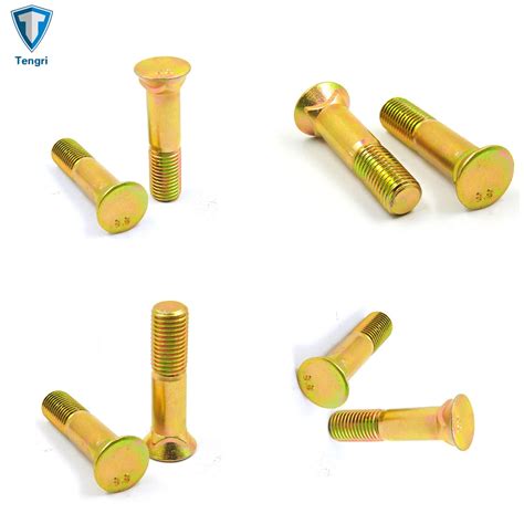 Color Zinc Plated Csk Head Square Neck Bolt Sex Bolt Din605 Din605