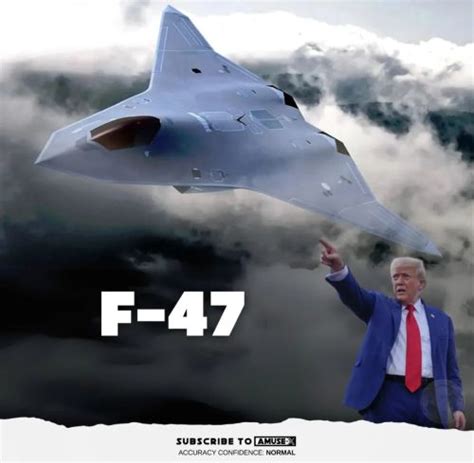 特朗普官宣美国六代机f 47项目，性能如何？这是被中国歼 3650搞破防了？风闻