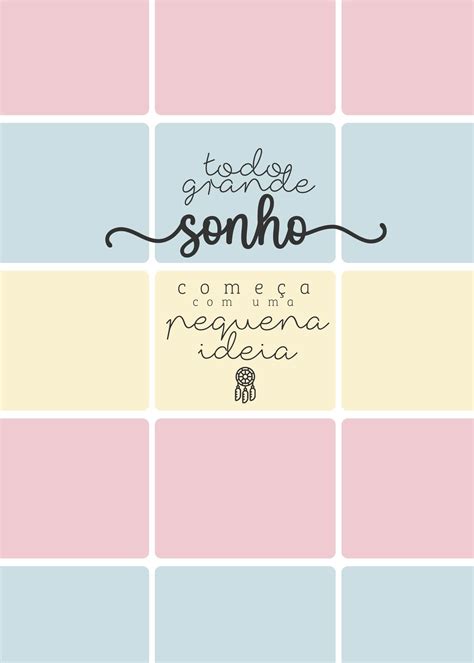 Capa Planner Todo Grande Sonho 2022 Fazendo A Nossa Festa Agenda