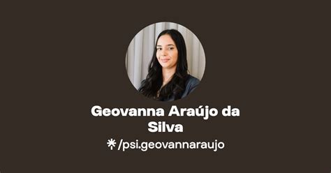 Geovanna Araújo da Silva Instagram TikTok Linktree