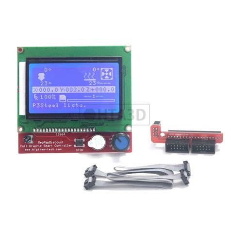 Pantalla Gráfica 12864 Lcd Full Graphic Smart Controller Hta3d