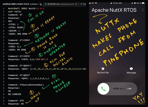 Nuttx Rtos For Pinephone Phone Calls And Text Messages Rpinephoneofficial