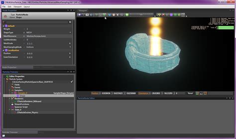 particle tutorial advanced mesh and texture sampling popcornfx
