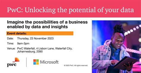 Pwc South Africa On Linkedin Microsoft Pwc Datatransformation