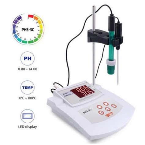 Multiparameter Ph Meter Phs 3c Benchtop Ph Meter Bizco Bd
