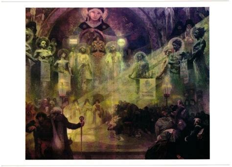 Alfons Mucha Slovanská Epopej Mont Athos 032 Aukro