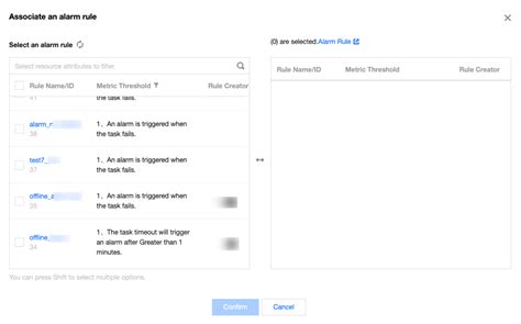 Alarm Subscription
