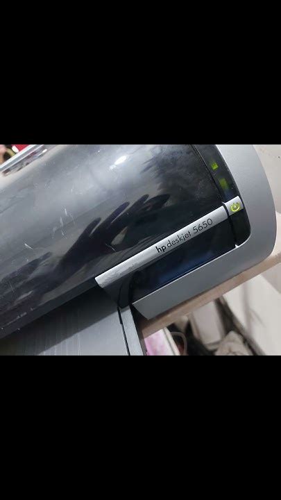 Hp Deskjet 5650 Color And Black Printer With Full Ink Cartridges At Rs