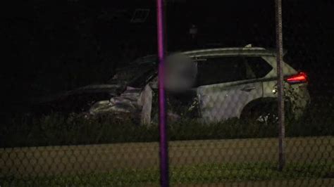 2 Killed In Violent T Bone Crash That Sent Car Flying 150 Feet Into