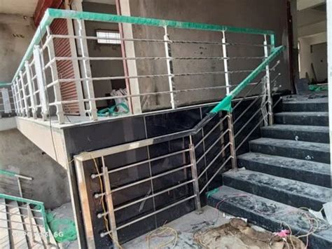 Silver Stairs Ss Staircase Railing For Home At ₹ 950 Feet In Bengaluru