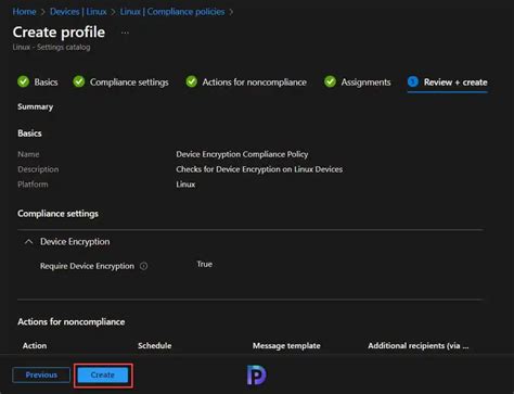 Create Linux Compliance Policy In Intune For Devices Users