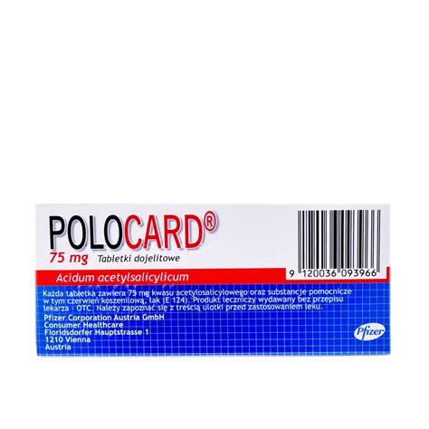 Polocard 75 Mg 120 Tabletek Drmaxpl