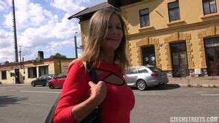 Czech Streets Busty Milf Denisa Fapcat
