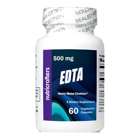 Edta 500mg 60 Capsules Nutristand