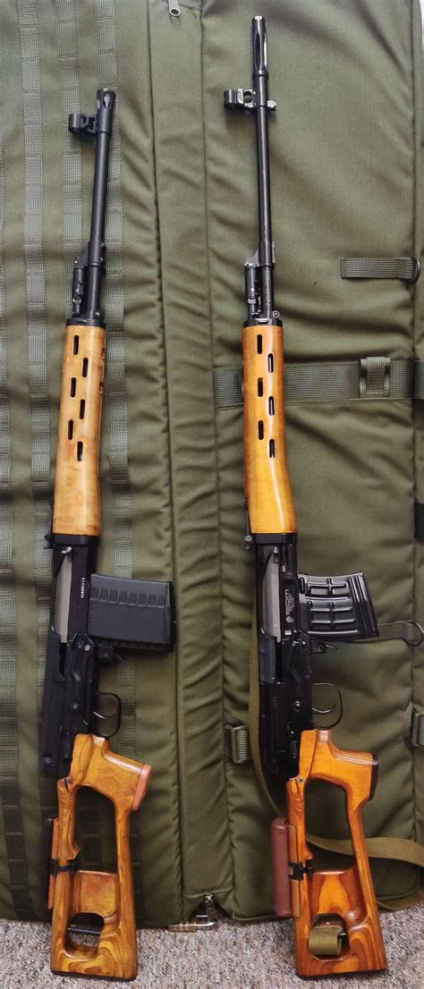 Brothers From Other Mothers Russian Tigr In 308 And Chinese Sdm Dragunov In 7 62x54r R Gunporn