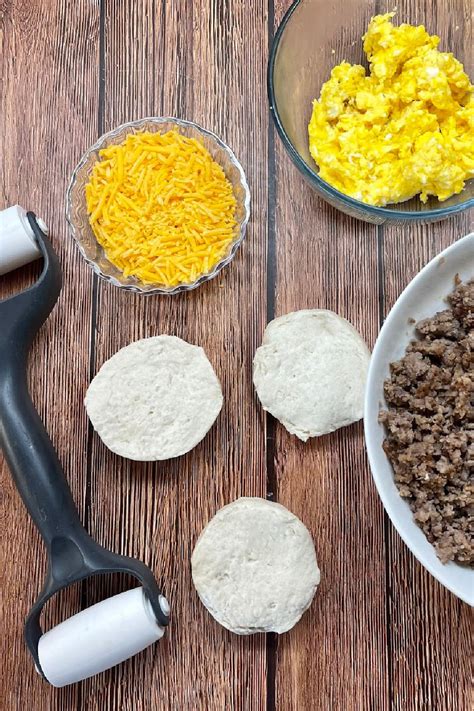 Stuffed Breakfast Biscuits