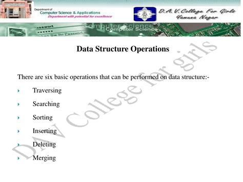 Ppt Data Structures Classification Operations And More Powerpoint