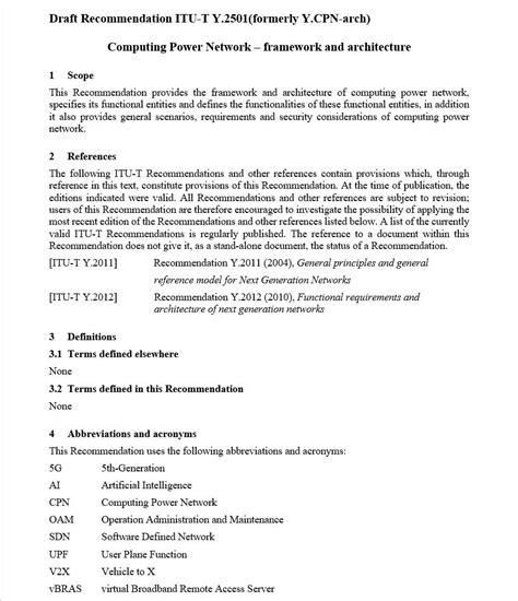 Breakthroughthe First International Standard For Computing Power