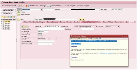 Sales Document Item 10000352 000003 Is Not Defined Sap Community