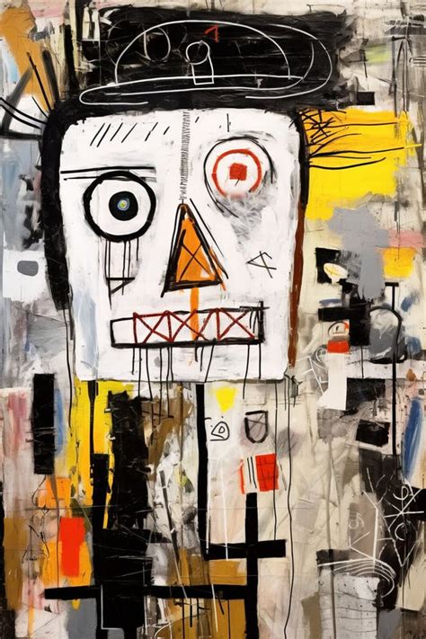 Illustration Abstract Of Face And Portrait By Fine Art Style Created