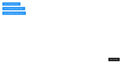 Antdesign Resizable Drawer With Step Codesandbox