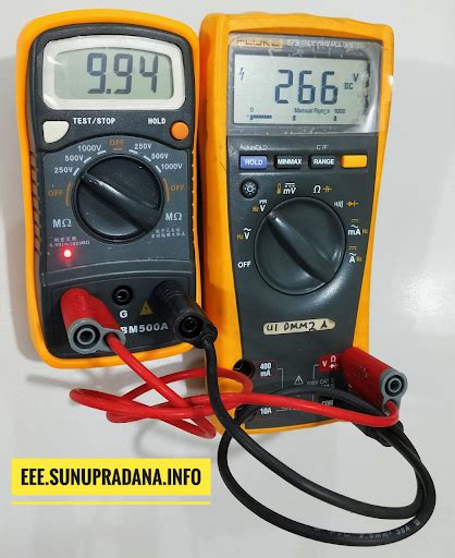 Data Bin Contoh Input Resistance Untuk Pengukuran Tegangan Dengan Dmm