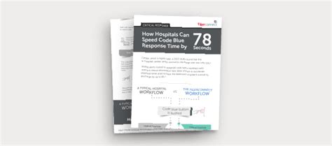 Faster Code Blue Response Infographic Tigerconnect