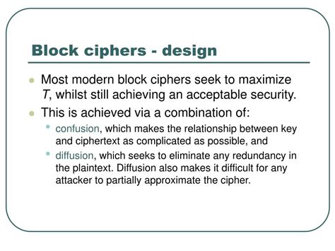 PPT Session Secret Key Cryptography Block Ciphers Part PowerPoint Presentation ID