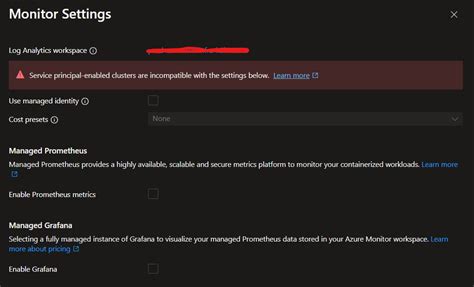 Can We Enable Prometheus Alerts On Service Principal Enabled Aks