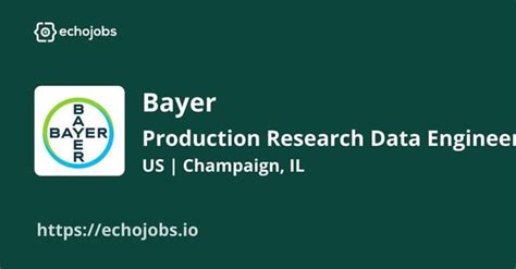 Bayer Is Hiring Production Research Data Engineer Intern Us Champaign Il St Louis Mo R