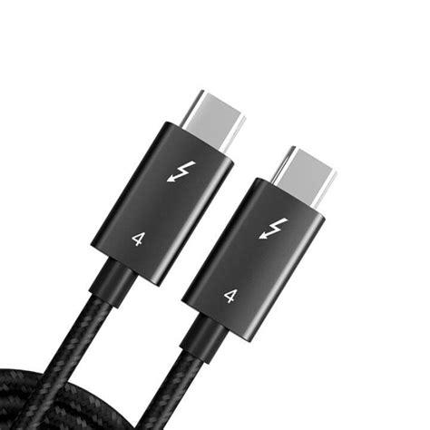 Thunderbolt 4 Cable Usb4 40gbps Usb Type C To Type C Pd 100w 8k Cable