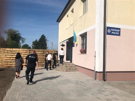 В Деражненській громаді на Рівненщині відкрили поліцейську станцію офіцера громади Новости
