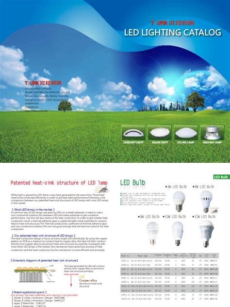 Led Lighting Catalog Pdf Light Emitting Diode Lighting