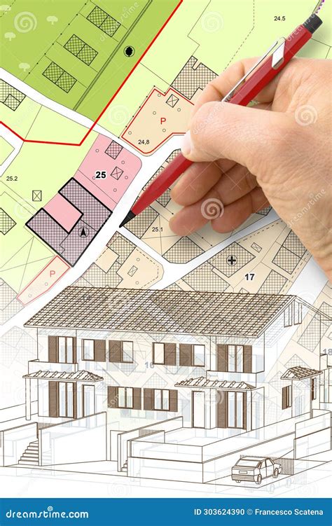 Design And Build A New Residential Building Real Estate Concept With
