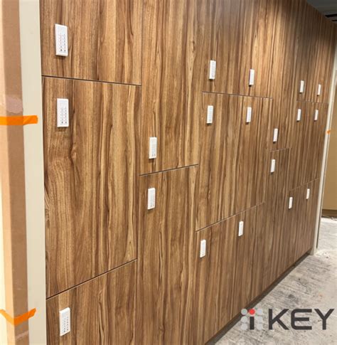 코넥시오에이치직원용 사물함아이키 Ik101 전자키 전자락카키 비밀번호타입 Rfid타입 키투입타입 시공사례