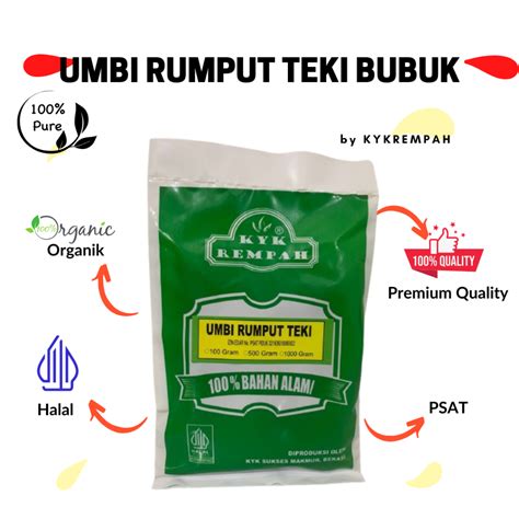 Jual Umbi Rumput Teki Bubuk Rumput Teki Bubuk 100 Gram Shopee