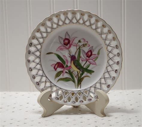 Ucagco Plate Vintage Ucagco Bird Plate Made In Japan Etsy